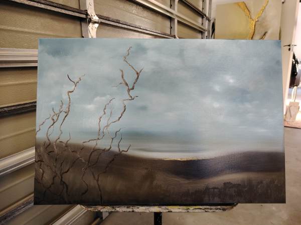 St Helena - Landscape Oil Painting - Ebedes Art