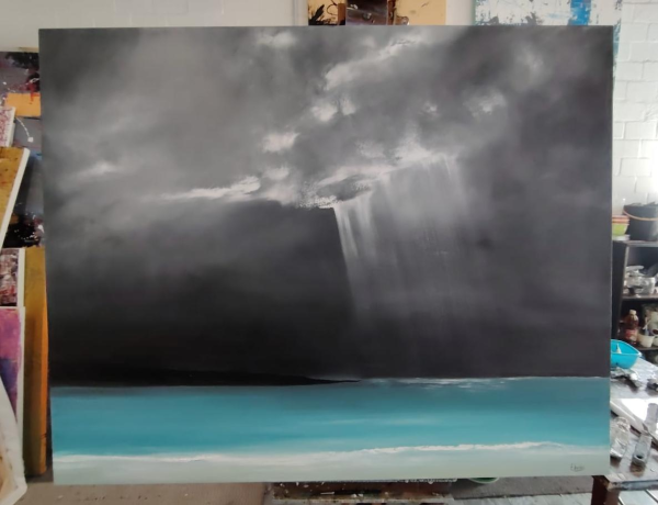 When the World Sleeps No.3 - Oil Painting - Ebedes Art